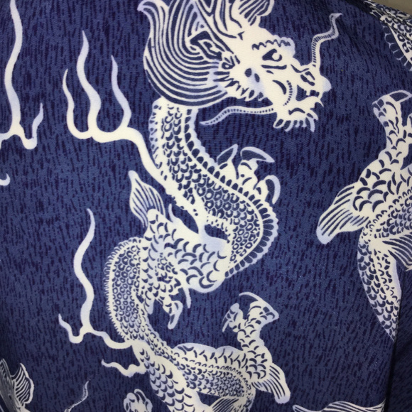 Authentic Shaolin | Shirts | Authentic Shaolin Button Up Shirt Large ...